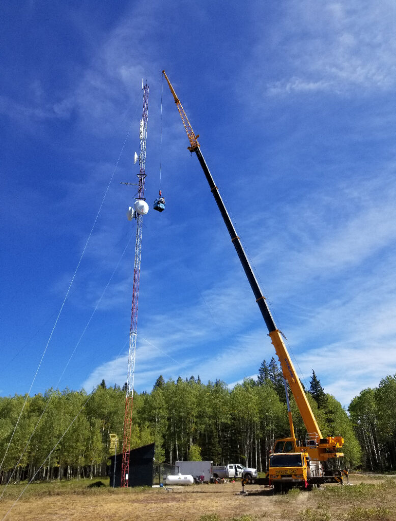 Communication Tower Fabrication Colorado | Custom Steel | Off-Grid ...
