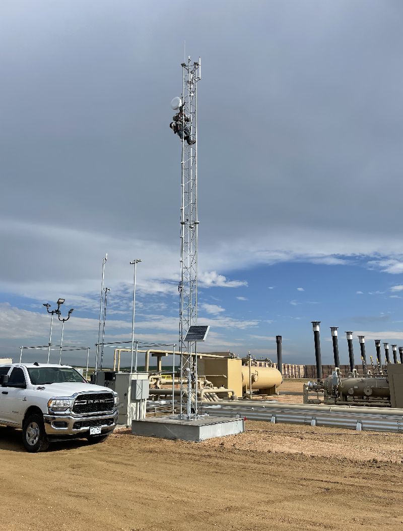 Communication Tower Fabrication Colorado | Custom Steel | Off-Grid ...