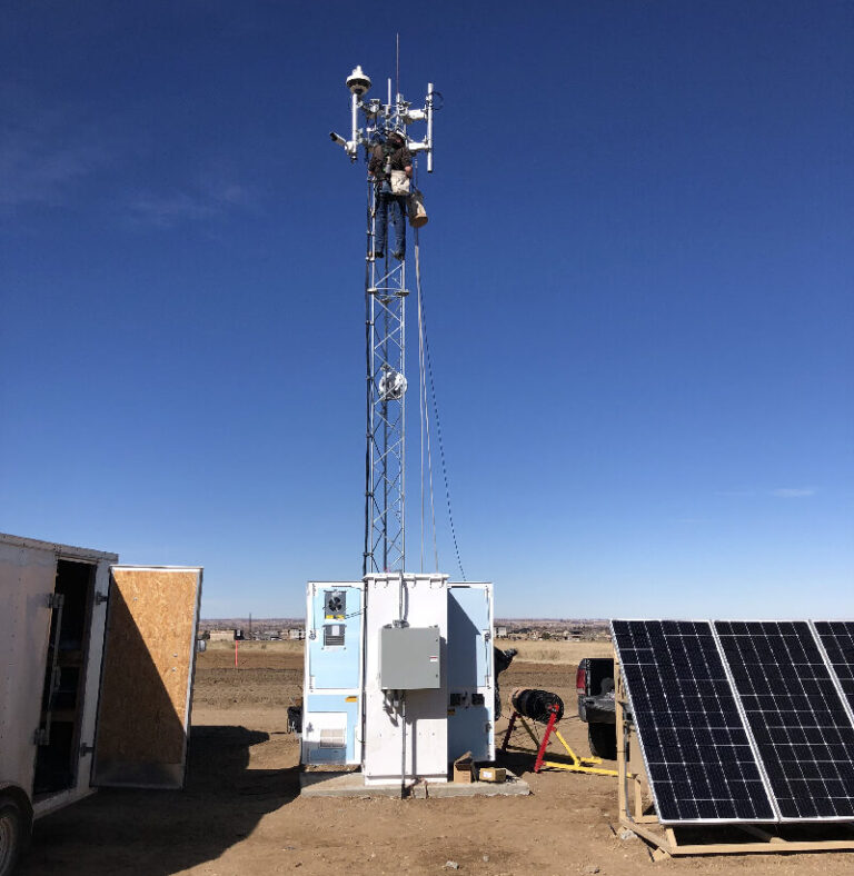 Communication Tower Fabrication Colorado | Custom Steel | Off-Grid ...